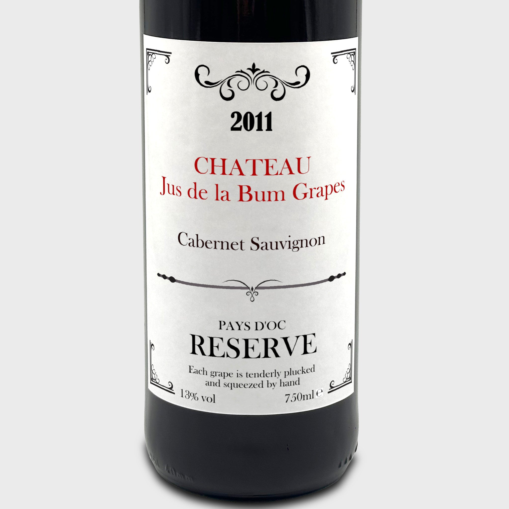 Wine Labels (x2) - Bum Grapes – Mr. Inappropriate