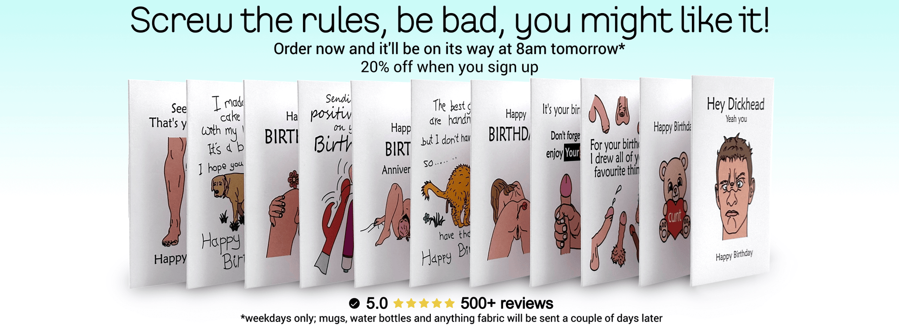 Mr. Inappropriate-Probably the rudest cards and gifts you've ever seen